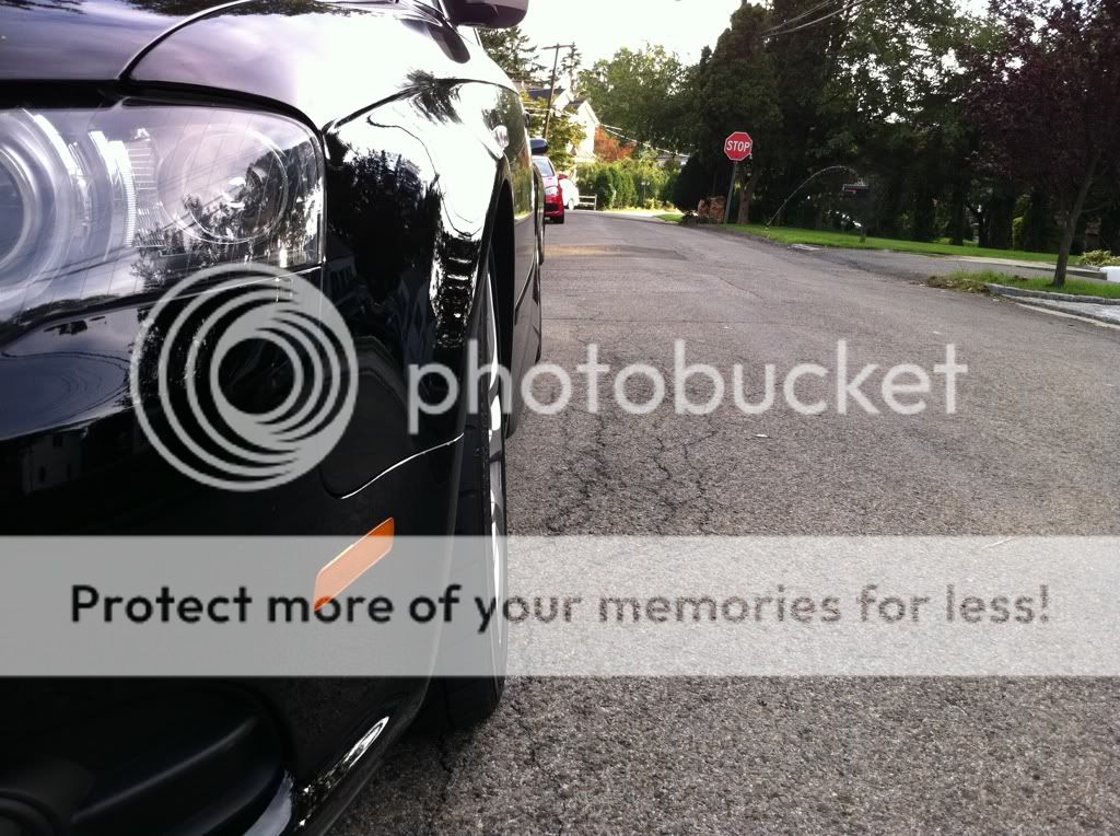 tires screeching after lowering